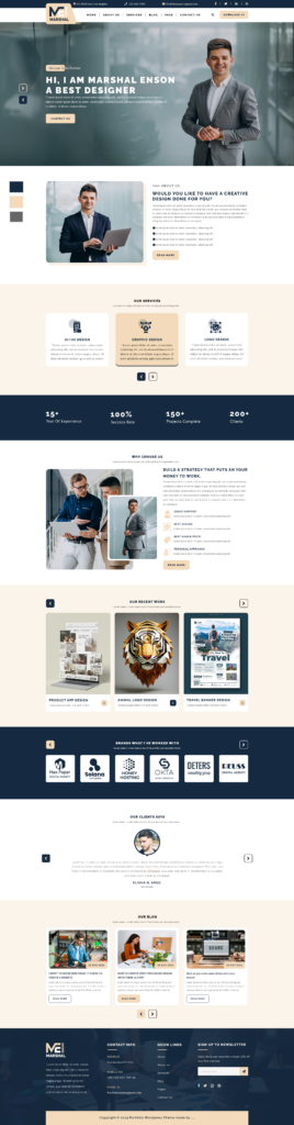 Portfolio WordPress Theme - Premium Template To Create Portfolio