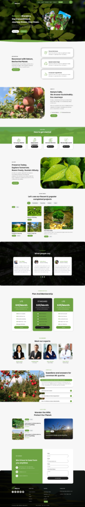 Nature WordPress Theme : Build Eco-Friendly Websites Easily