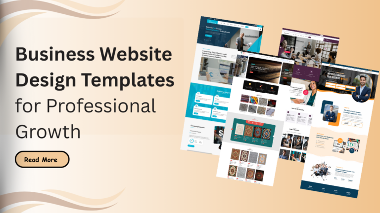 Business Website Design Templates for Professional Growth